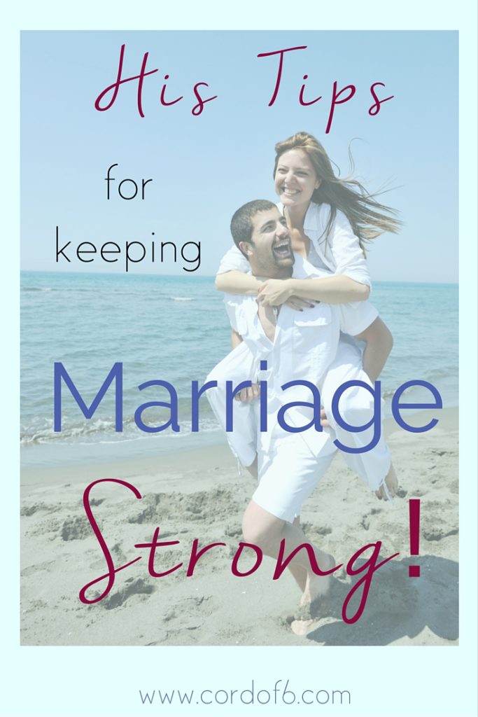 His and Her Tips to Keep Your Marriage Strong - Valerie Murray