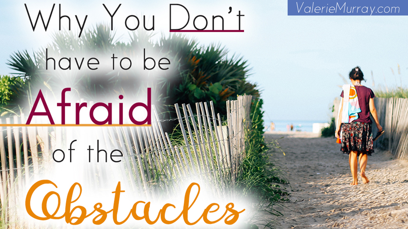 Why You Don't Have to be Afraid of the Obstacles - Valerie Murray